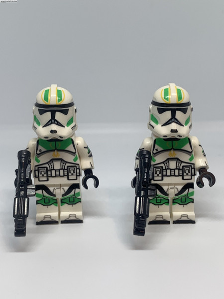 Movie Minifigure 2 Horn Company Clone Trooper Star Wars Jet Trooper ...