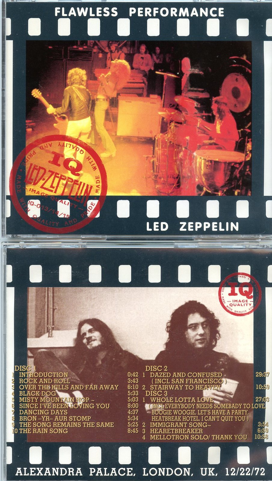 Led Zeppelin - Flawless Performance ( 2 CD SET ) ( Live at Alexandria ...