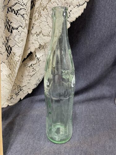 Vintage Coca Cola 1 Pint Green Bottle Beaumont, Texas Soda Bottle - Soda