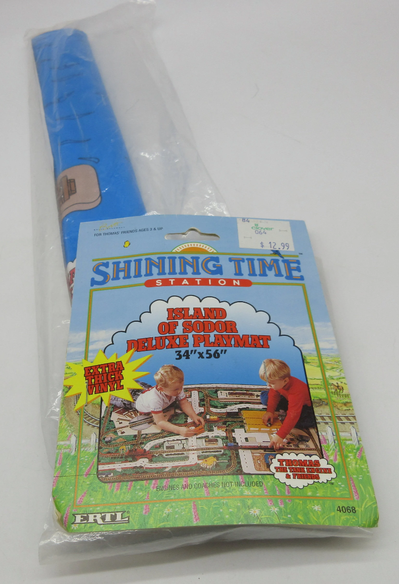 Shining Thomas & Friends Railway, Island of Sodor 34x56 Vinyl Playmat ...