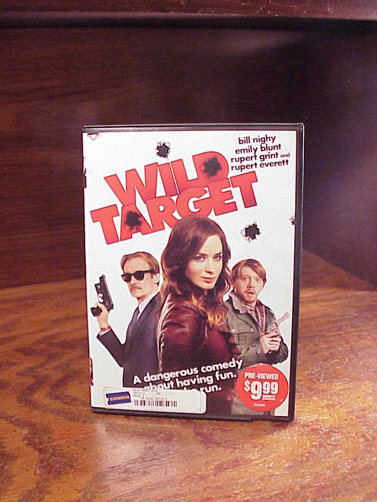 Wild Target DVD, with Emily Blunt, Used, PG-13, 2010 - DVDs & Blu-ray Discs