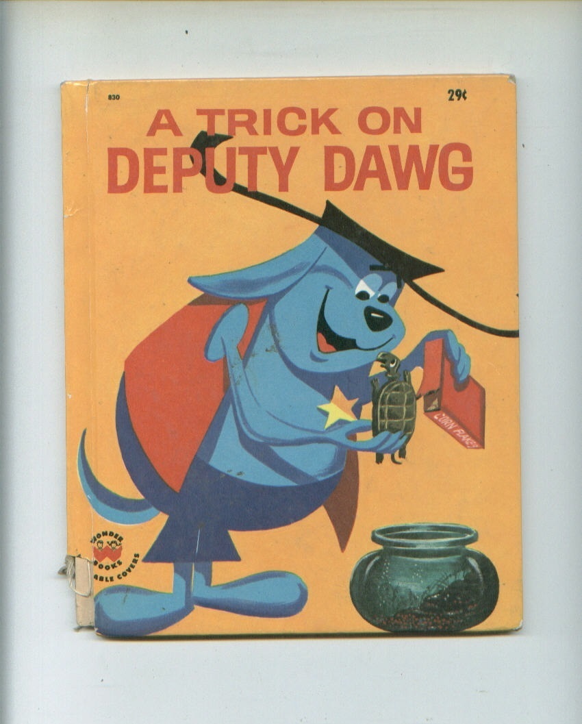 vintage Terrytoons books TRICK ON DEPUTY DAWG + HECKLE AND JECKLE - Books
