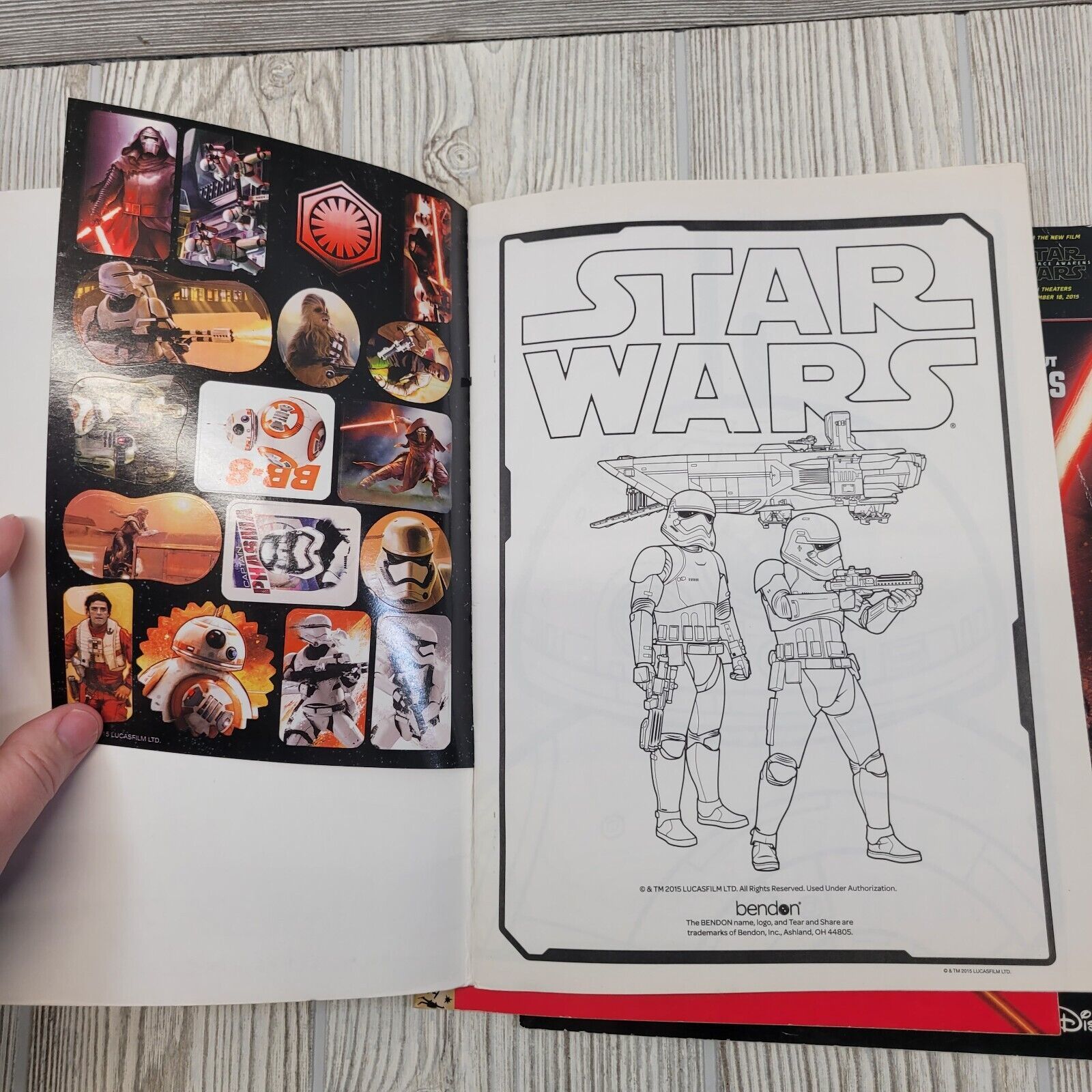 3 Star Wars My Coloring Book Trace and Color and 50 similar items