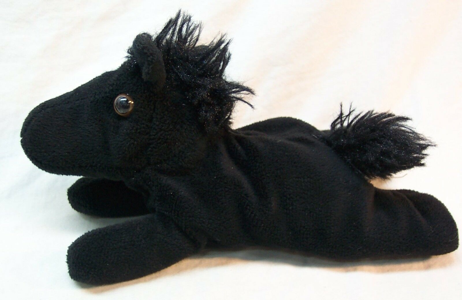 Unipak SOFT BLACK HORSE PONY 7" Plush STUFFED ANIMAL Toy - Other
