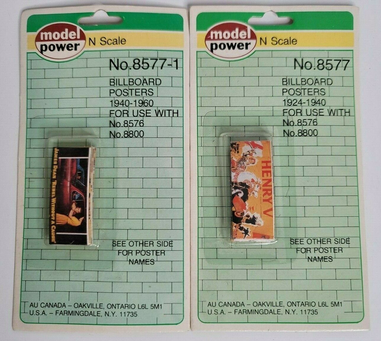 2 PACK Model Power Billboard Posters Set 8 and 50 similar items
