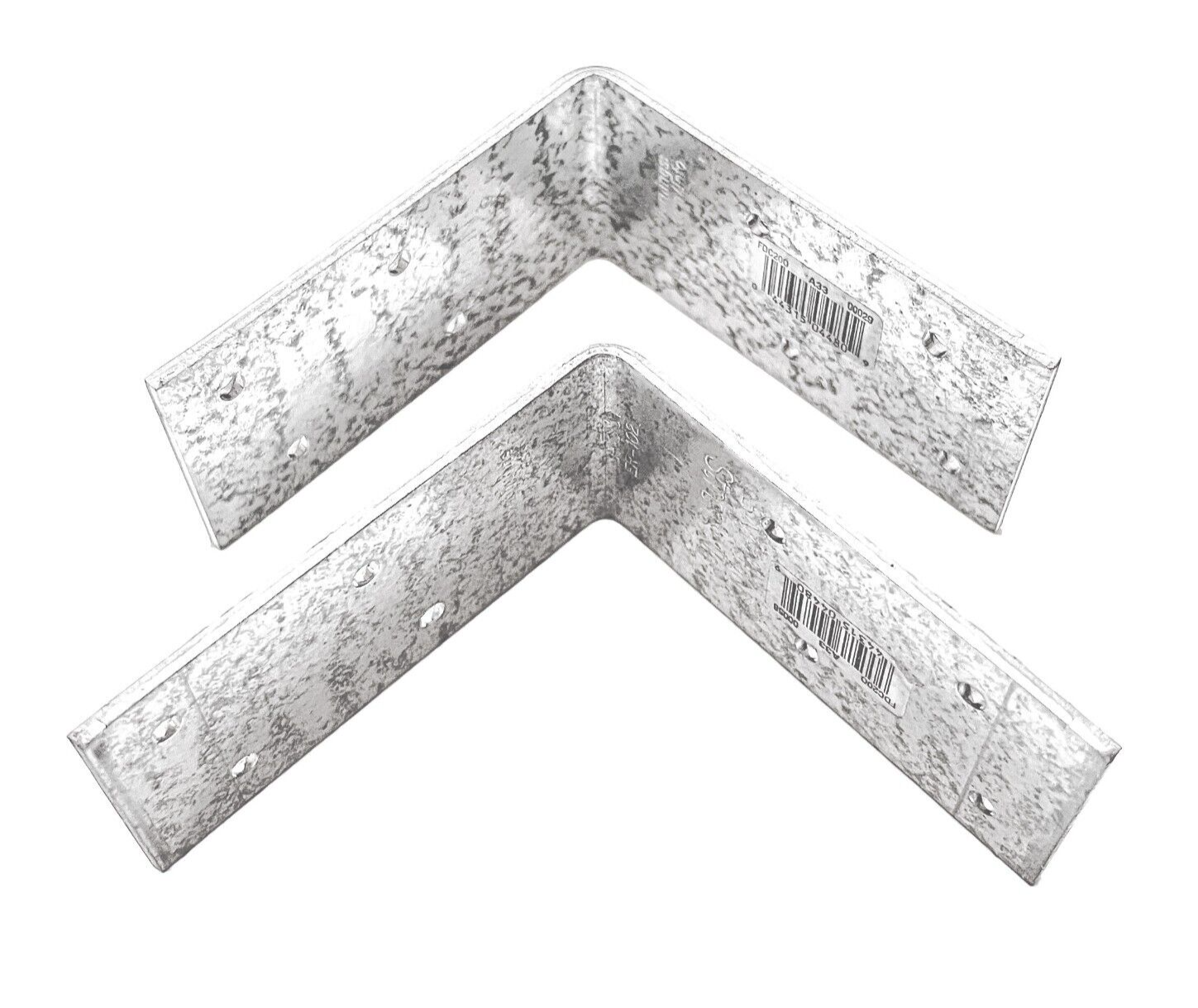 Simpson Strong-Tie, Two (2) Qty - 3" x 3" x 1-1/2" Galvanized Angles ...