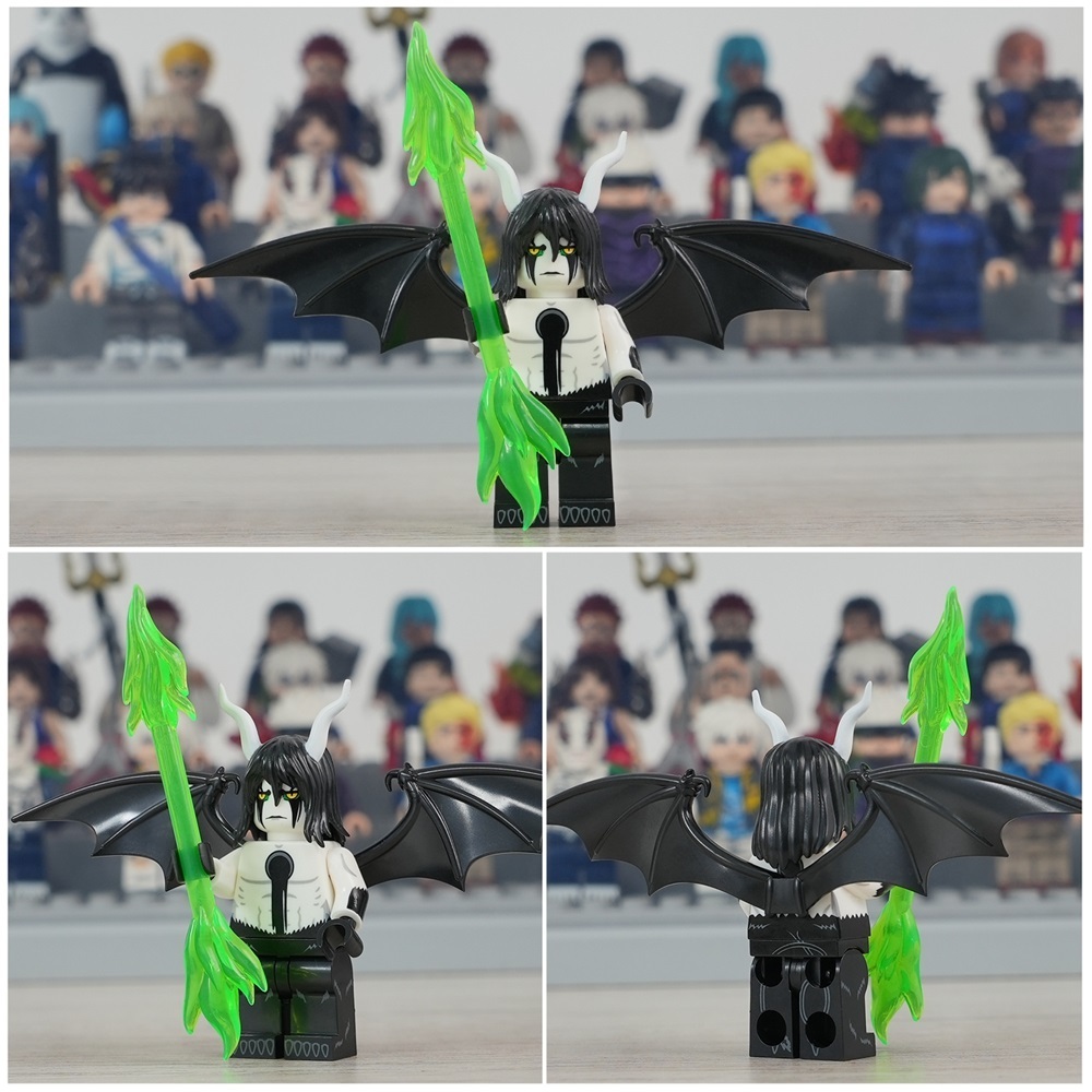 Ulquiorra Cifer (Lanza Del Relampago) Bleach Series Lego Compatible ...