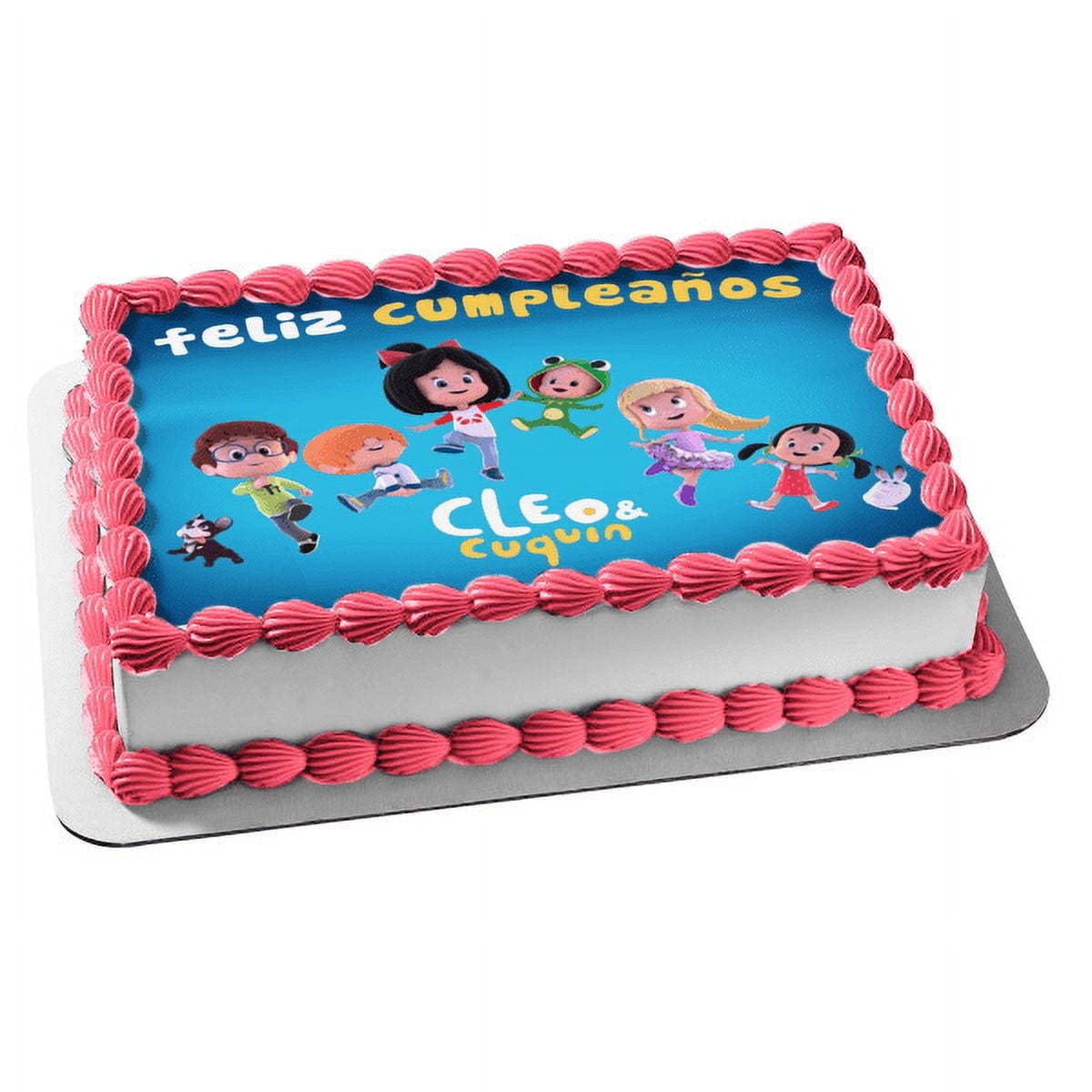Cleo & Cuquin Edible Cake Topper by Party Poppin Cake Toppin - Cake Toppers