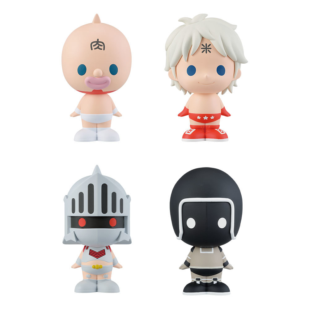 Ichiban Kuji Kinnikuman/Terryman/Robin Mask/Warsman SOFVIC Chu Figure ...