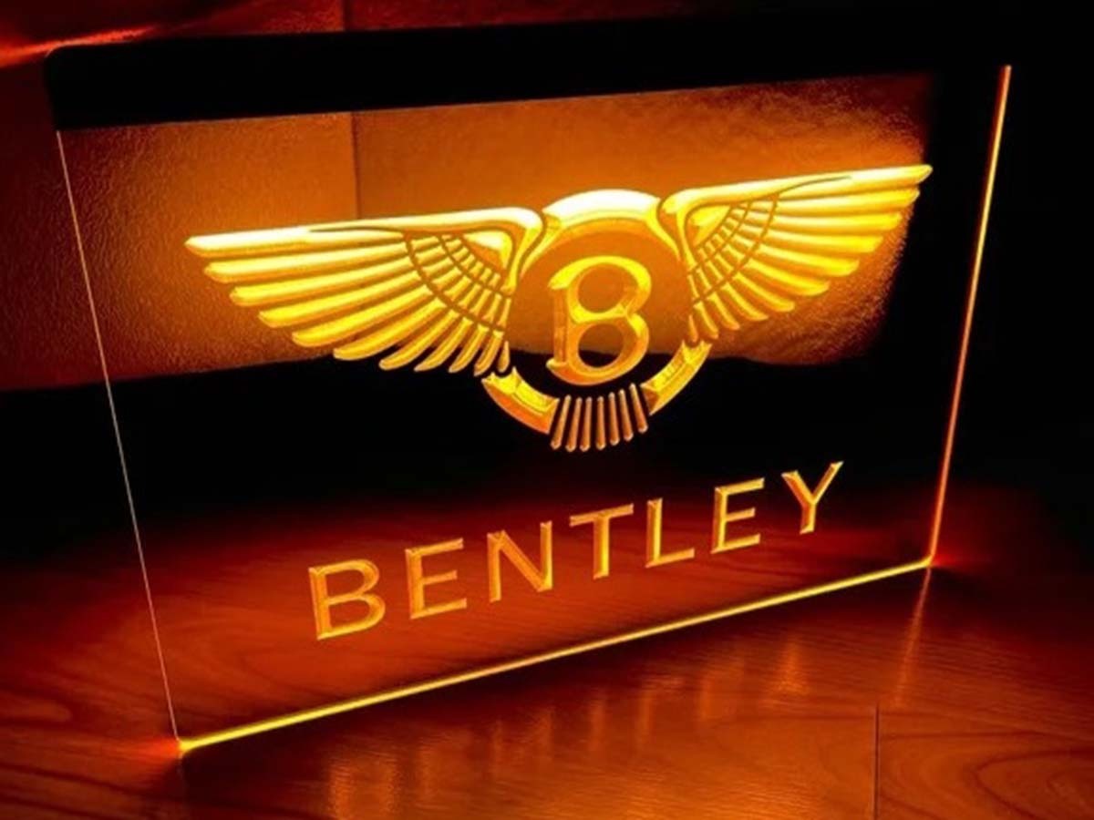 Bentley Led Neon Sign Home Decor, Room, Garage, Showroom, Craft Art ...