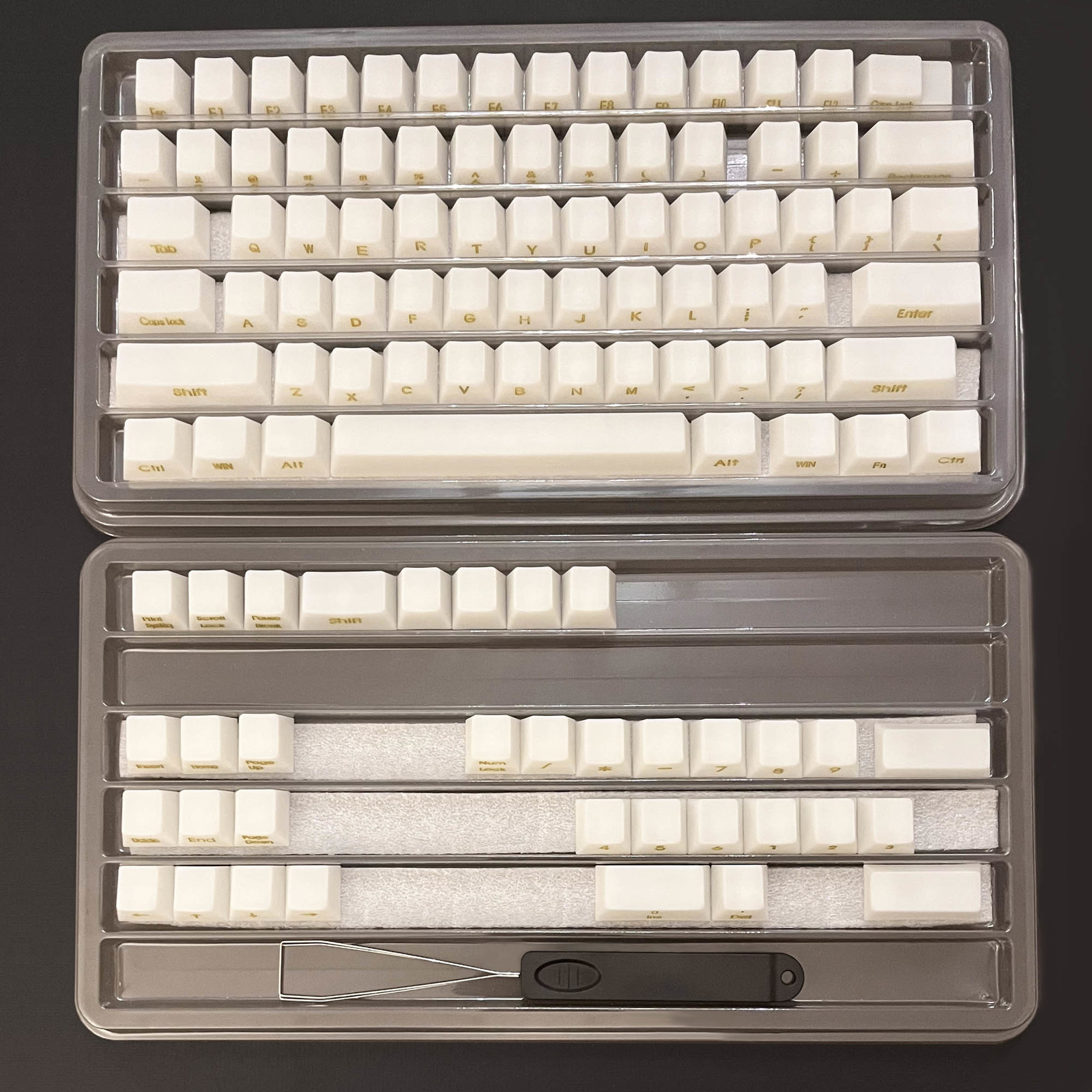 POM Jelly Gold Legends Keycap Set,Keycaps,Custom keycaps,Artisan Keycap ...