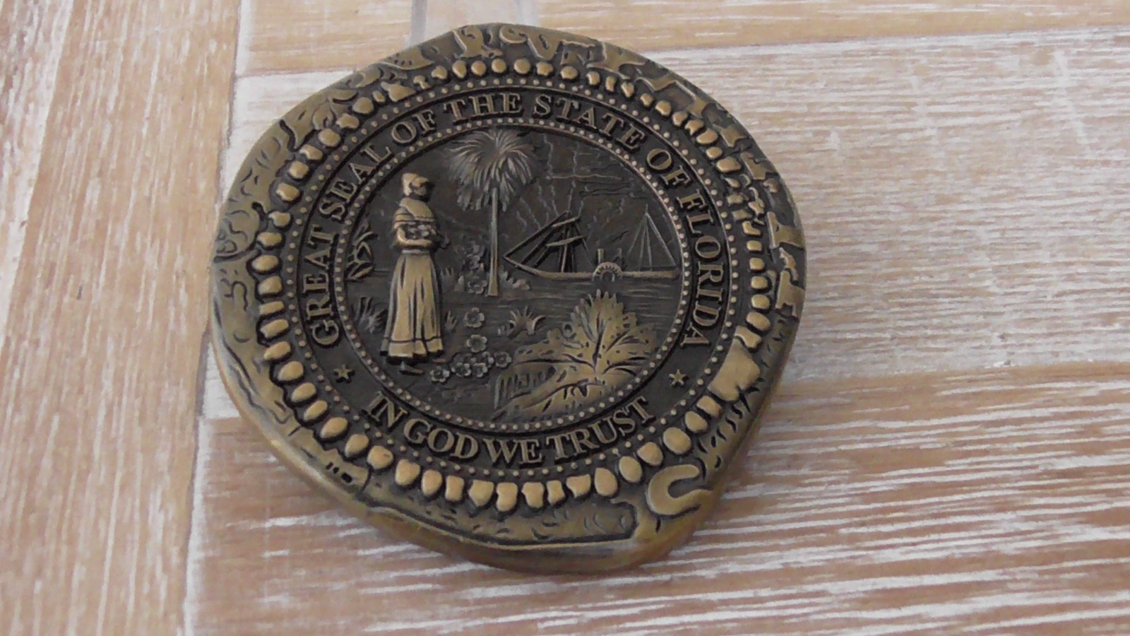 Florida CBP Operation Vigilant Sentry FDLE FWC FHP FNG Challenge Coin # ...