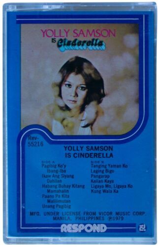 YOLLY SAMSON Is Cinderella CASSETTE TAPE 1979 70s OPM Pinoy Filipino ...