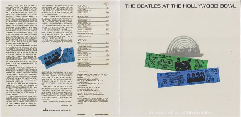 The Beatles - At The Hollywood Bowl 1964 ( 2 CD ) ( Unreleased Collector's Edit - CDs