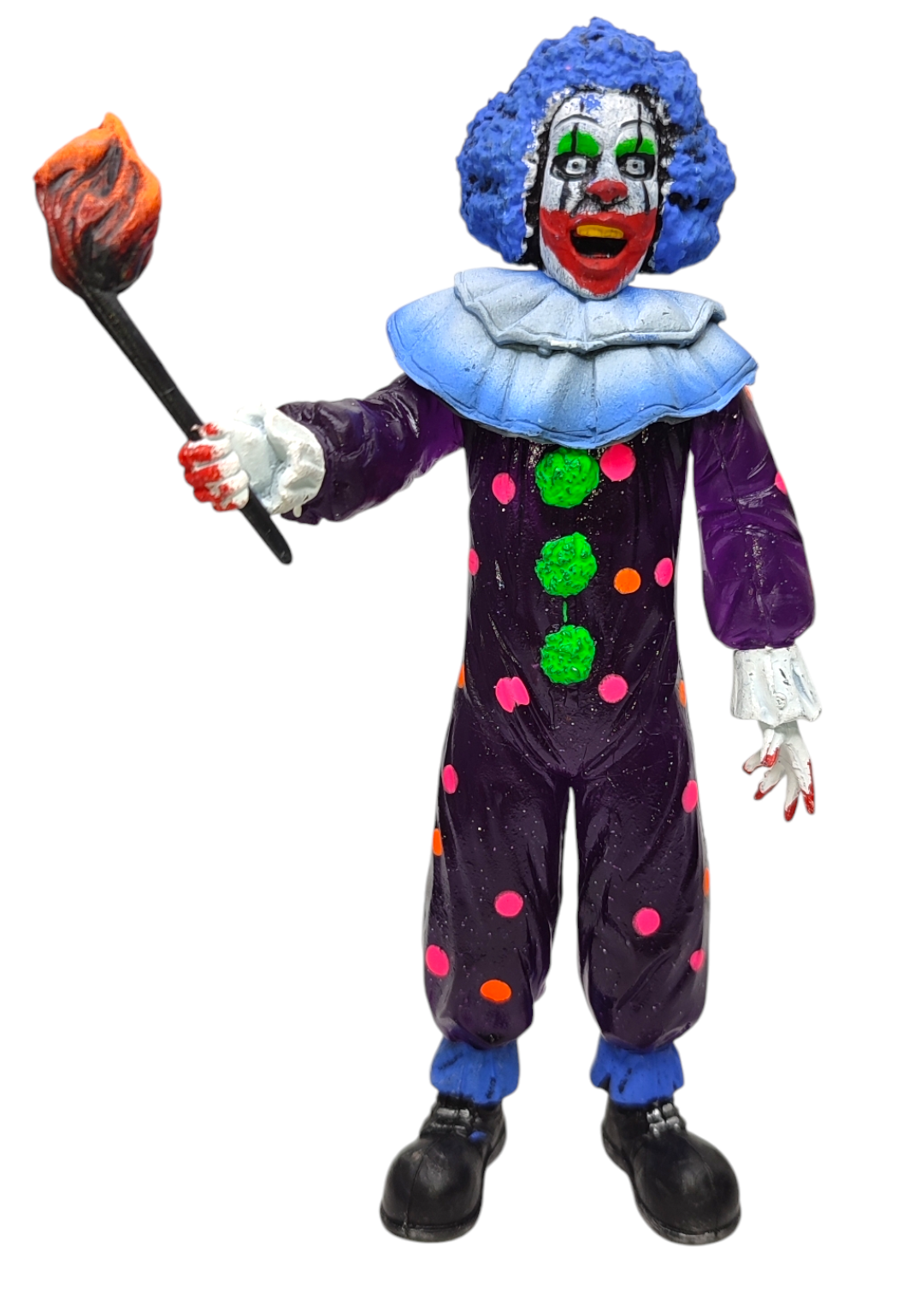 Deep Web clowns Luli mexican 8" hard plastic toy figure club misterio ...