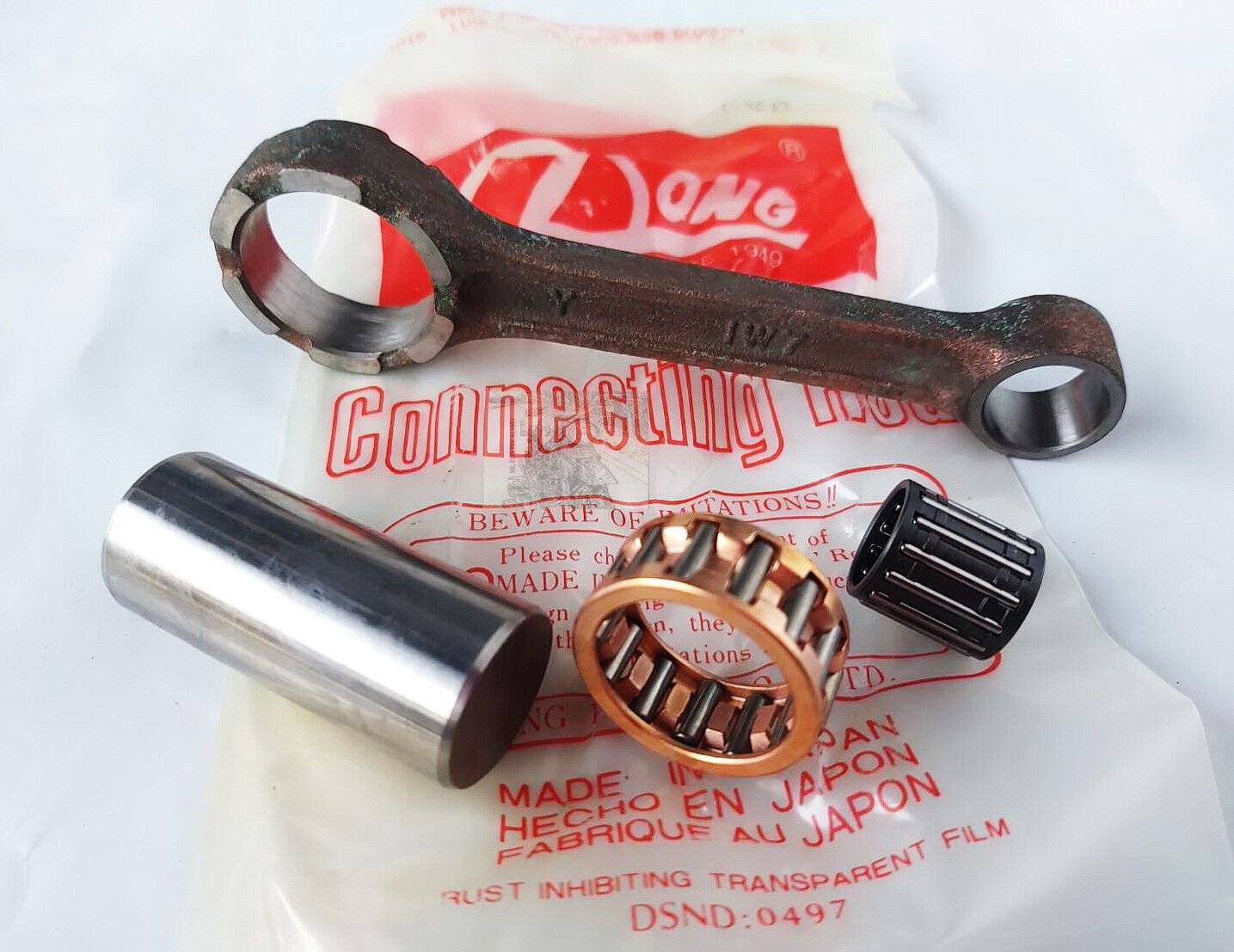 FOR Yamaha Y-ZINGER PW80 BIG WHEEL BW80 V80 Y80 Connecting Rod Kit Nos ...