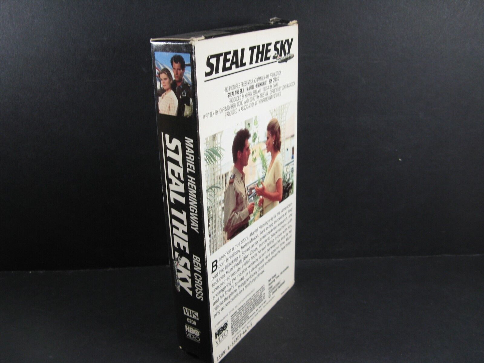 Steal the Sky VHS HBO Video Top Gun Style Action 1988 Mariel Hemingway ...