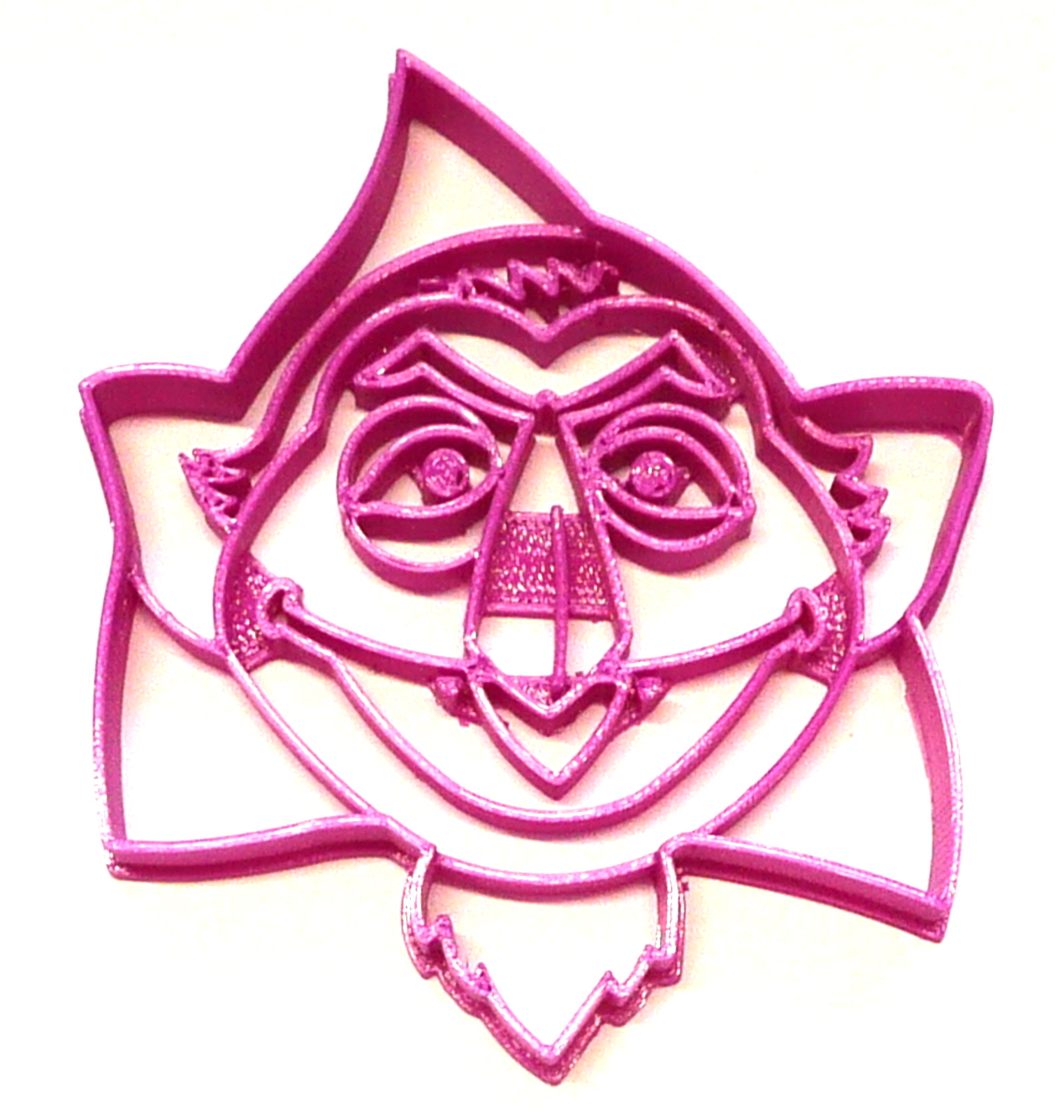 Count Von Count Face Sesame Street Muppet Cookie Cutter 3D Printed USA ...