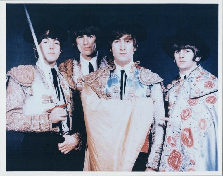 The Beatles vintage 1970's 8x10 photo Sgt Pepper's robes Paul with ...