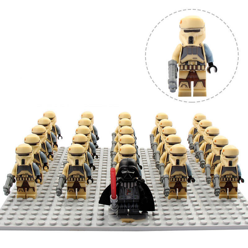 Star Wars Coastal Defender Stormtrooper Army Set 21 Minifigure Lot ...