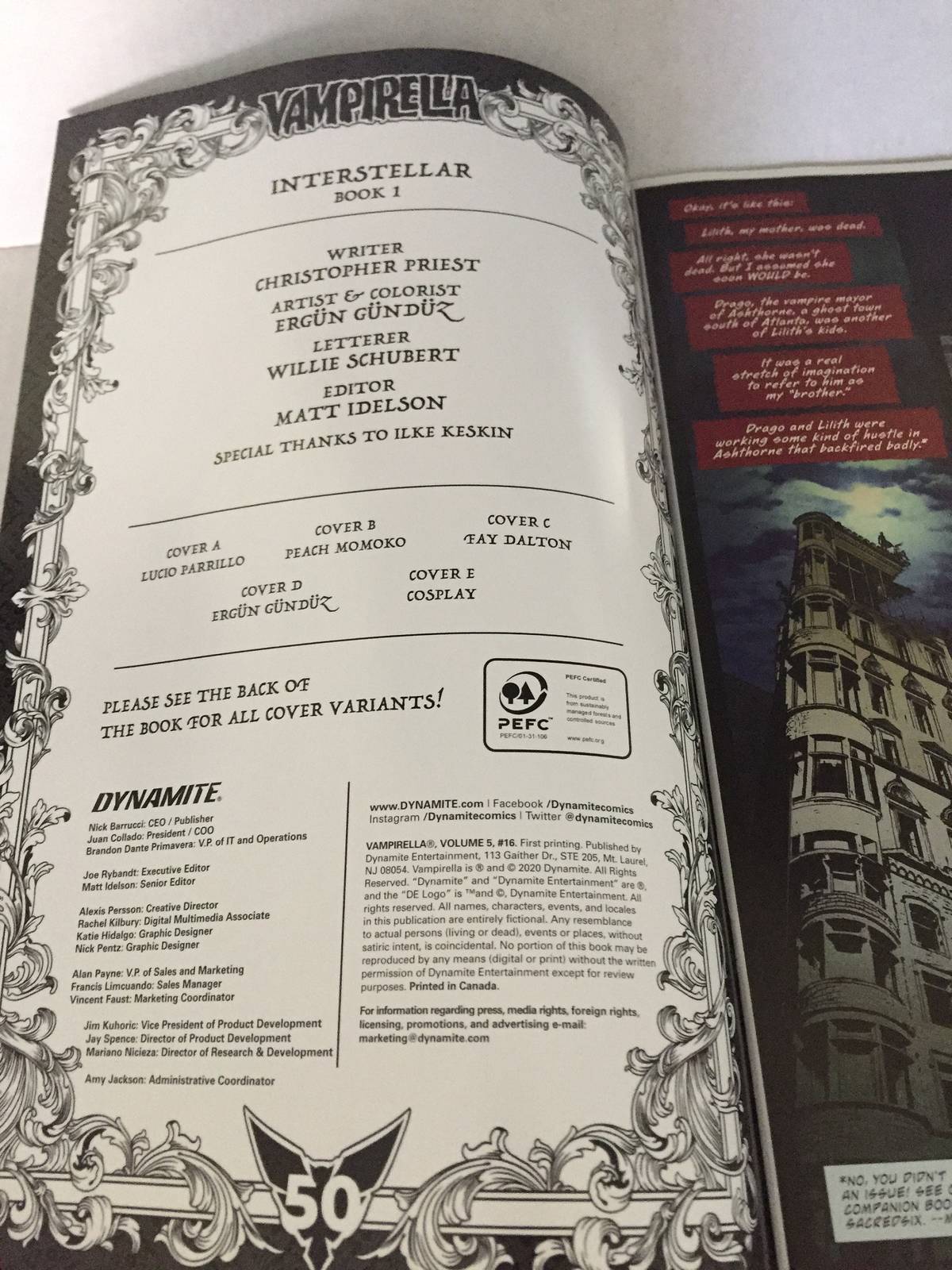 2020 Dynamite Comics Vampirella Nathan Szerdy After Szerdy Exclusive ...