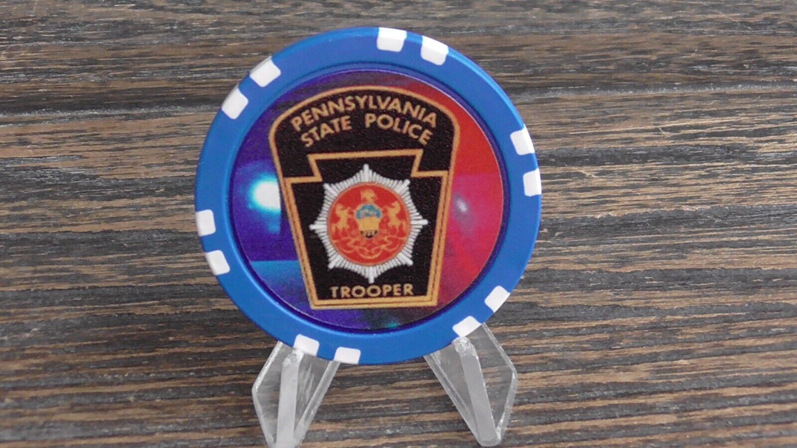 Pennsylvania State Police Ceramic Challenge Coin #452X - Challenge Coins