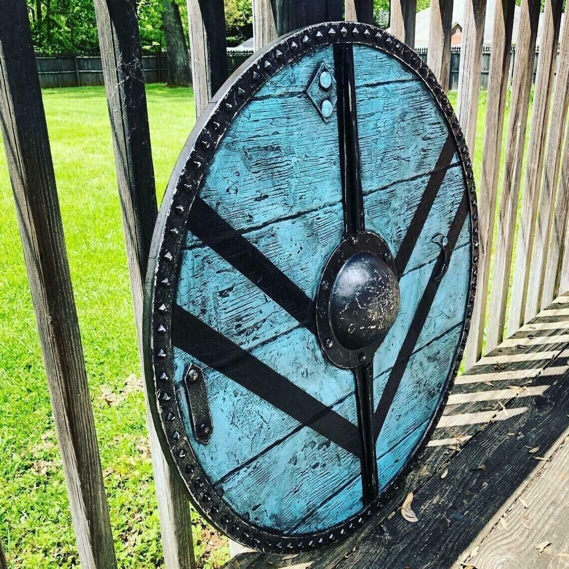 Medieval LEGARTHA Shield maiden Viking Shield Usage :- LARP/Battle ...