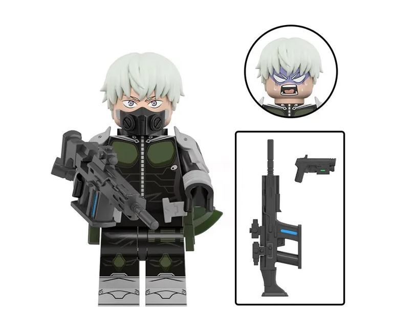 Reno Ichikawa Kaiju No. 8 Cartoon Tv Show Anime Custom Minifigures ...