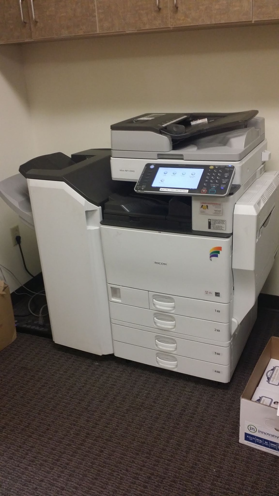 Ricoh Aficio MP C5502 Color Laser Copier Printer - Copiers