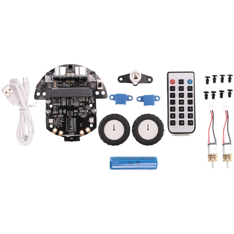 Robot Programmable Robotic Kit Based On Bbc Microbit V2 And V1 For Stem Coding Developmental