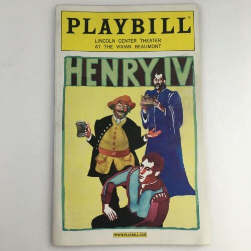 2003 Playbill Vivian Beaumont 'Henry IV' Tyrees Allen, Ethan Hawke, Jed ...