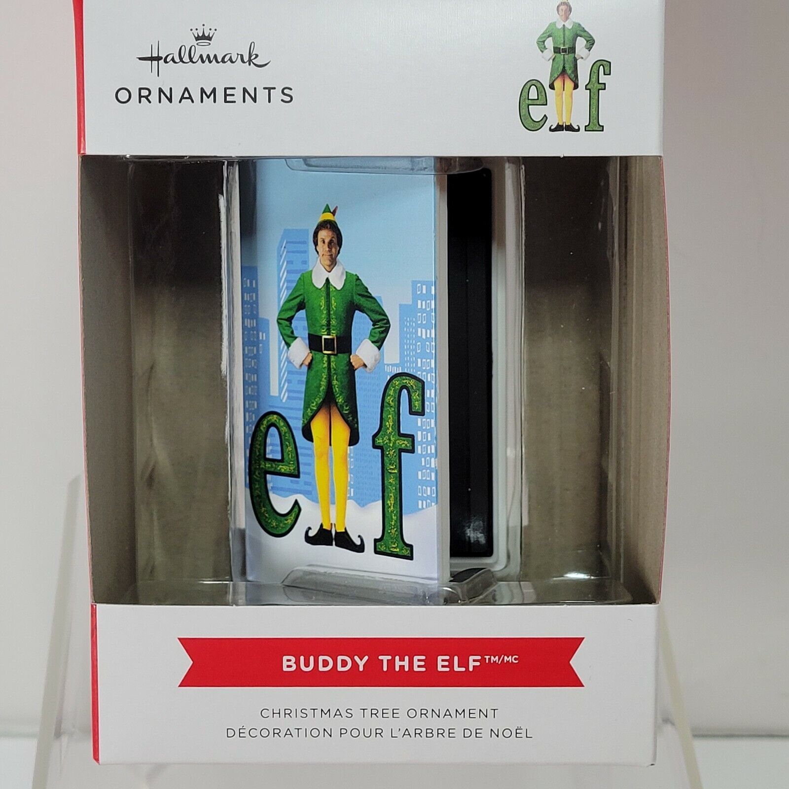 Hallmark 2021 Buddy the Elf VCR VHS Movie Ornament Will Ferrell NEW ...