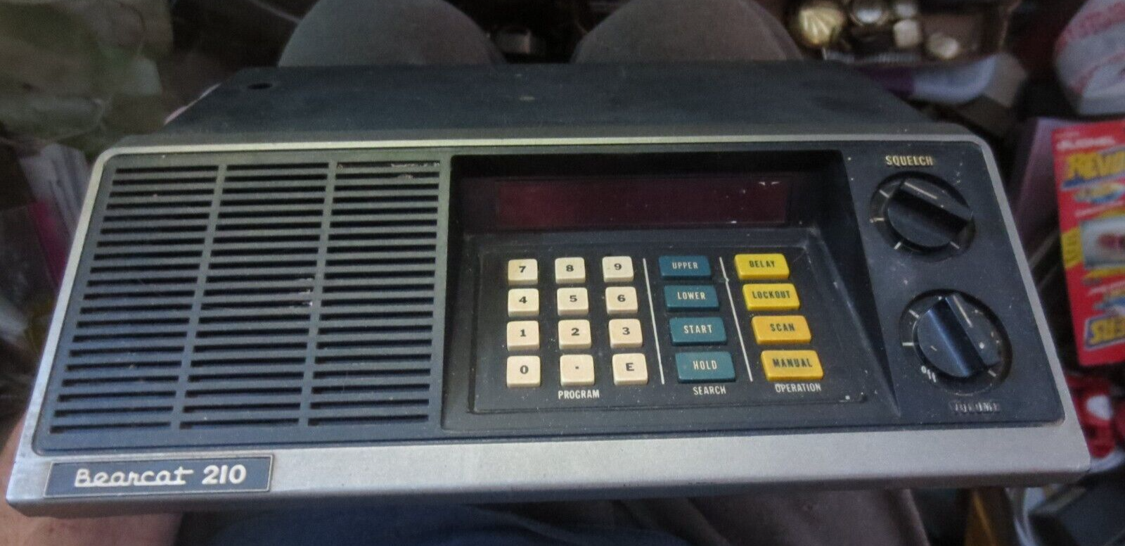 Bearcat 210 programmable VHF / UHF Scanner Weather Police Ham Model BC ...