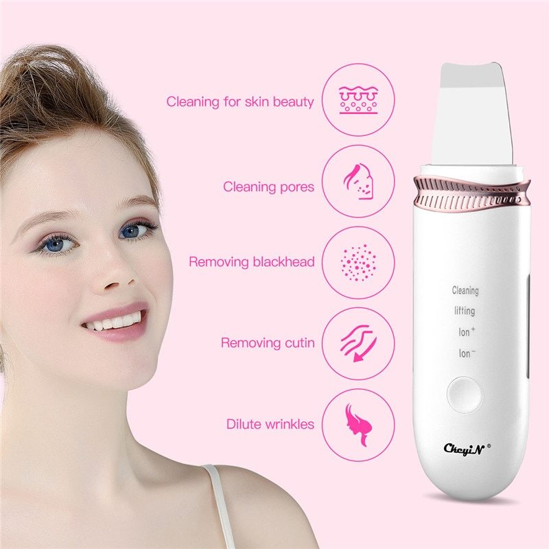 Skin Scrubber EMS Face Peeling Scraper - Scrubber & Buffer Belts
