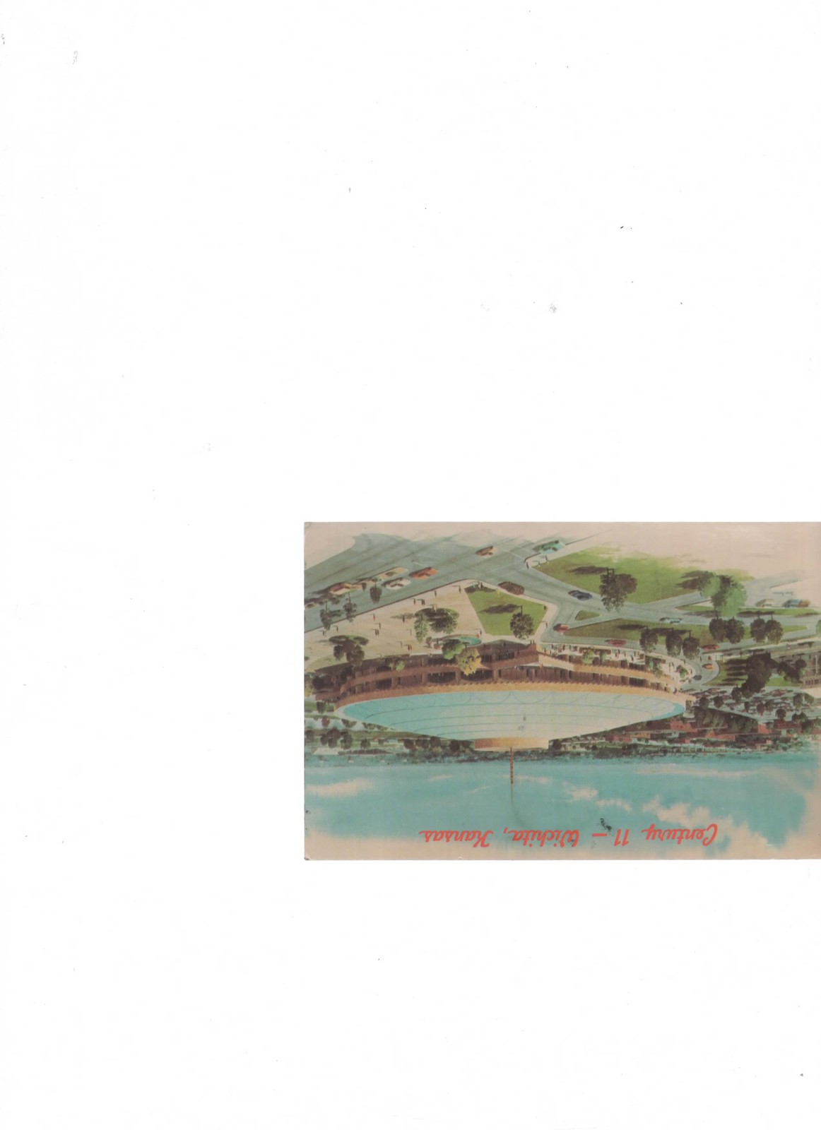 CENTURY II (auditorium) Wichita Kansas (vintage 1970s) postcard ...