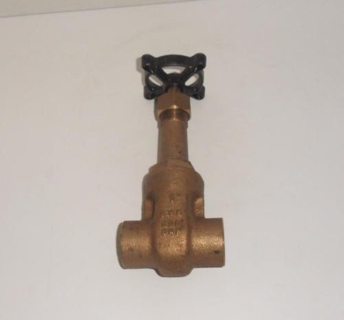 Stockham B-108 Rising Stem Brass Gate Valve 1" 125S 200GWP NOS ...