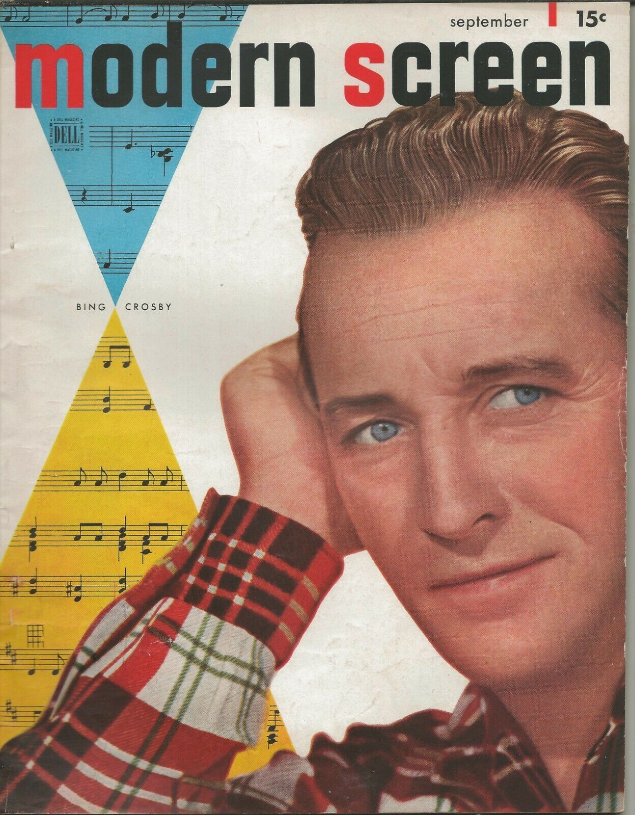 ORIGINAL Vintage September 1948 Modern Screen Magazine Bing Crosby ...