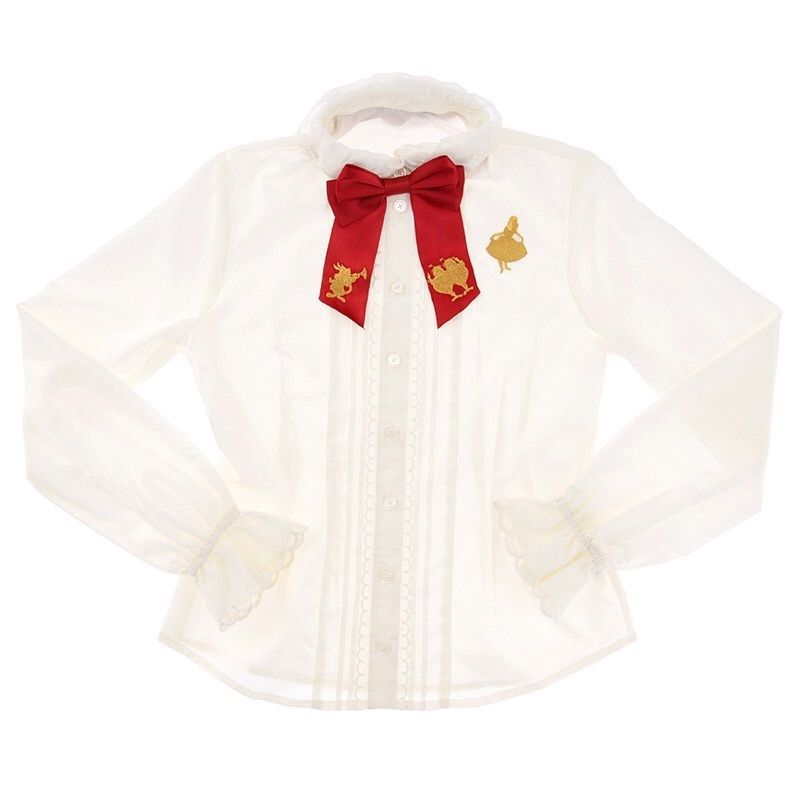 Disney Store Japan Alice in Wonderland x BTSSB Ivory Blouse - Women's ...