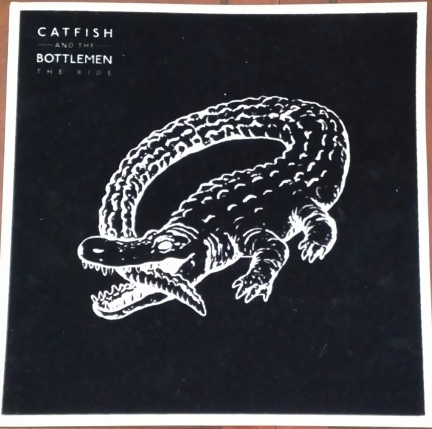 Catfish and the Bottlemen THE RIDE promo album Poster, 12 x 12, Black ...