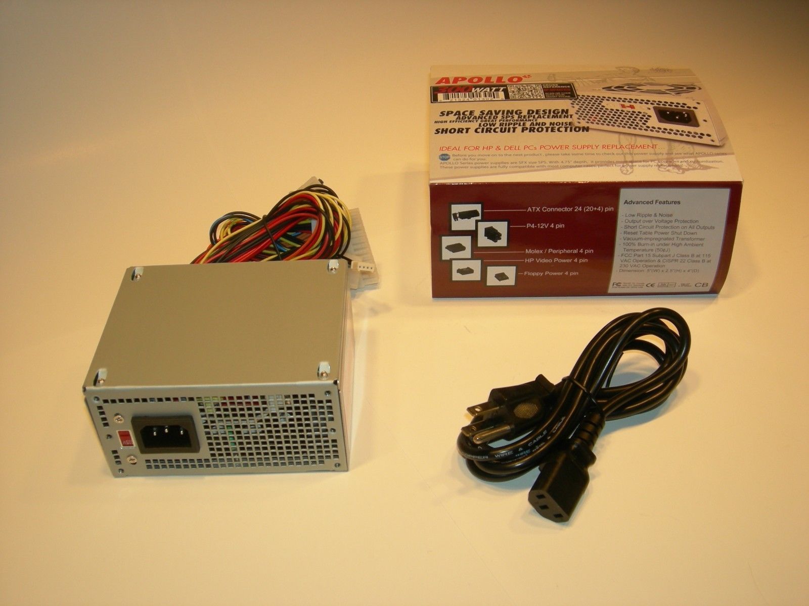 Power Supply Upgrade for HP Pavilion 7859 MicroATX SFX-12V Slimline ...
