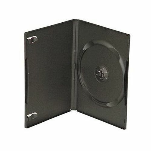 5 - DVD Cases -14mm Premium Standard Single Black DVD Case, 100% New ...