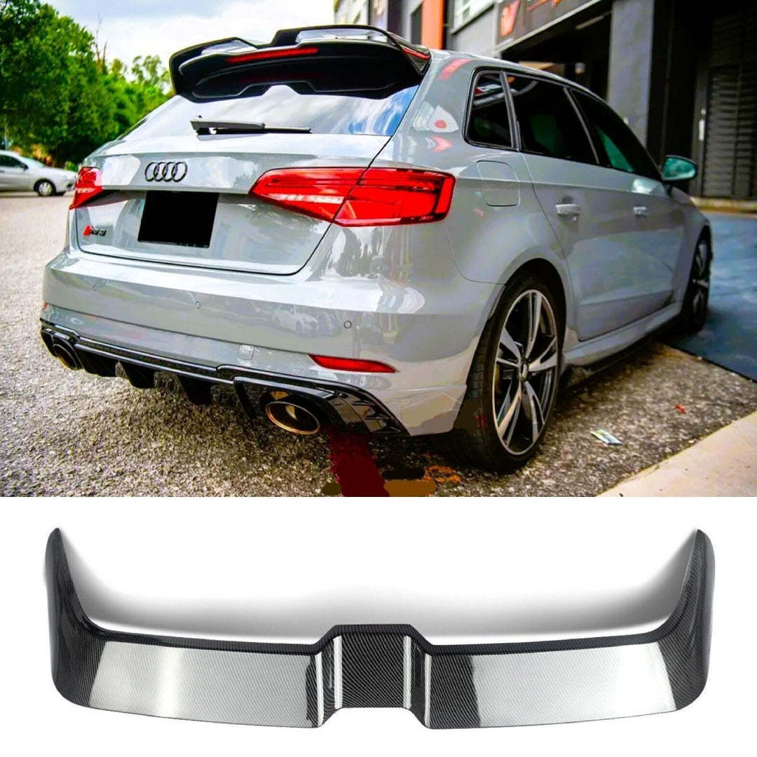 Audi A3 S3 RS3 8V RS3 Look Sportback 5 Door Carbon Fibre Spoiler 2013-2020 - Spoilers & Wings