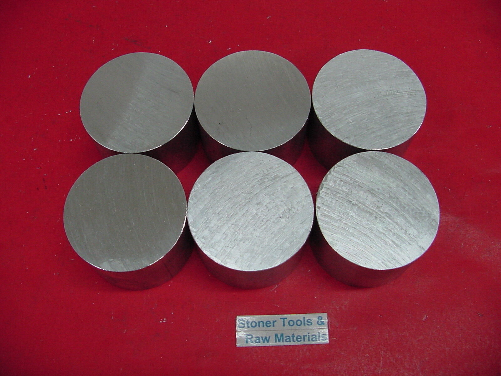 1 Pc of 6 Pieces 6" ALUMINUM 6061 ROUND ROD 3" LONG T6511 Extruded ...