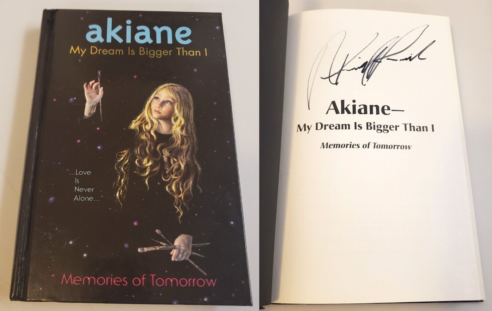 AKIANE KRAMARIK My Dream Is Bigger Than I- Memories of Tomorrow~ HC ...
