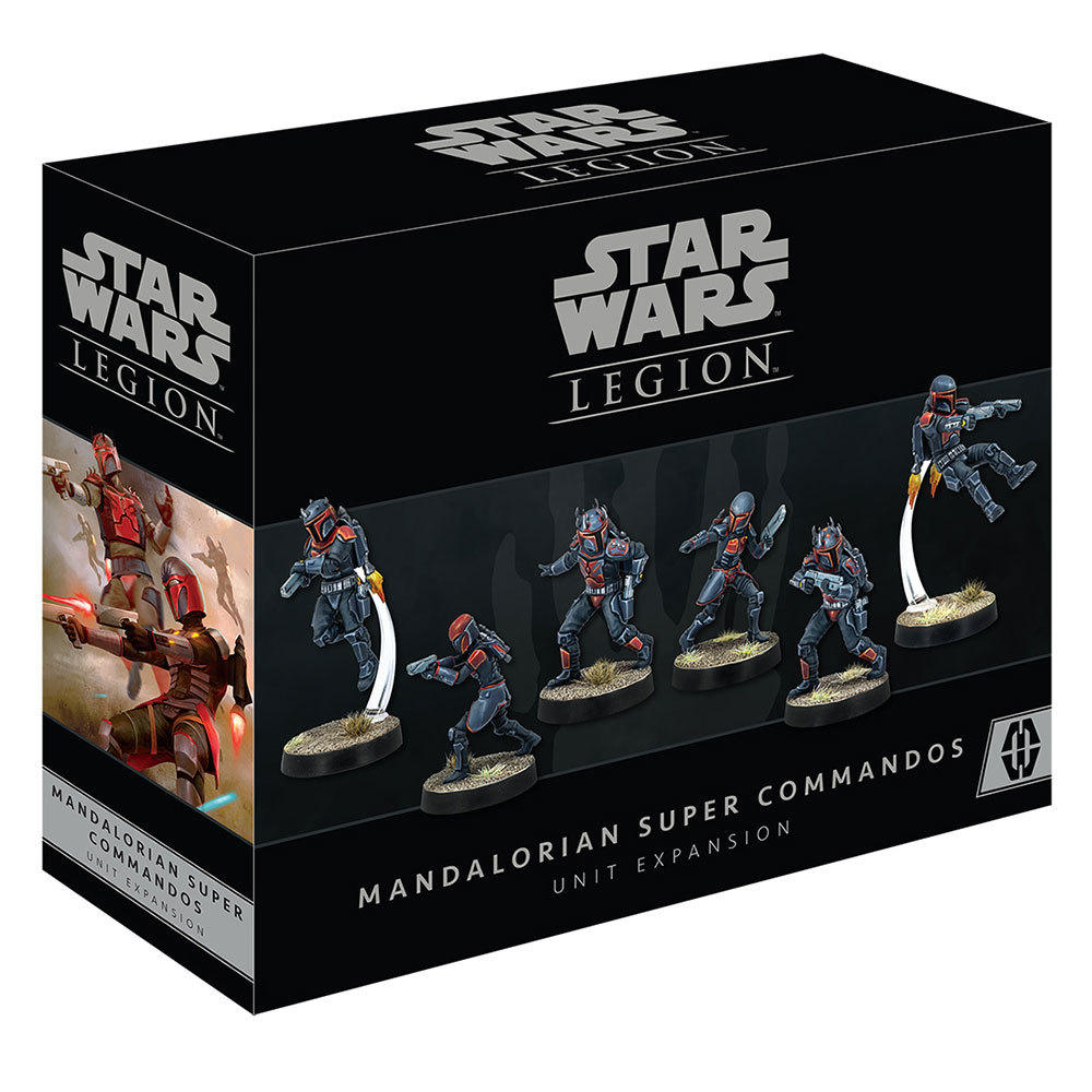 Star Wars Legion Mandalorian Super Commandos Unit Expansion - Fantasy Board Games