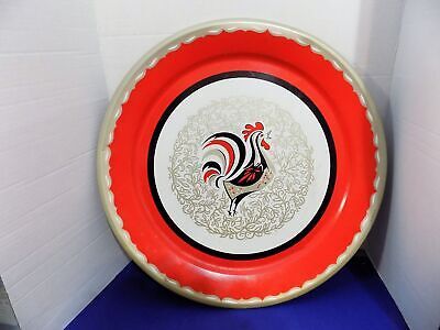Vintage Metal Rooster Platter Country and 50 similar items