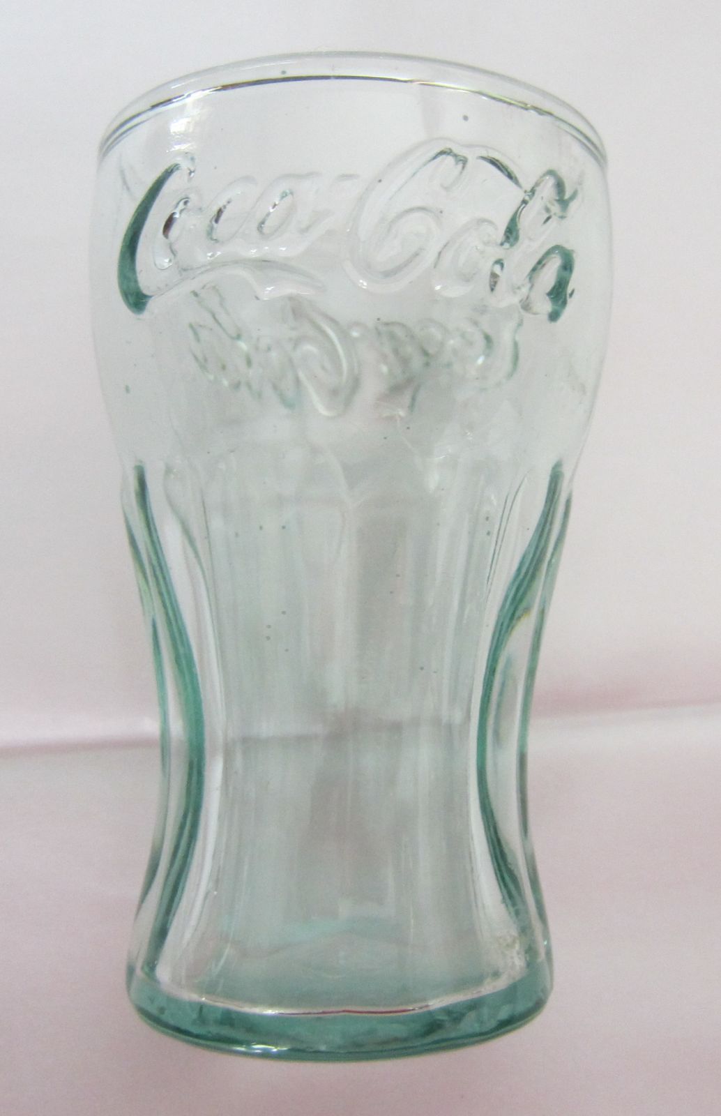 4X Indiana Glass Coca Cola Green Tint Mini 3 Oz. Shot Juice Glasses ...