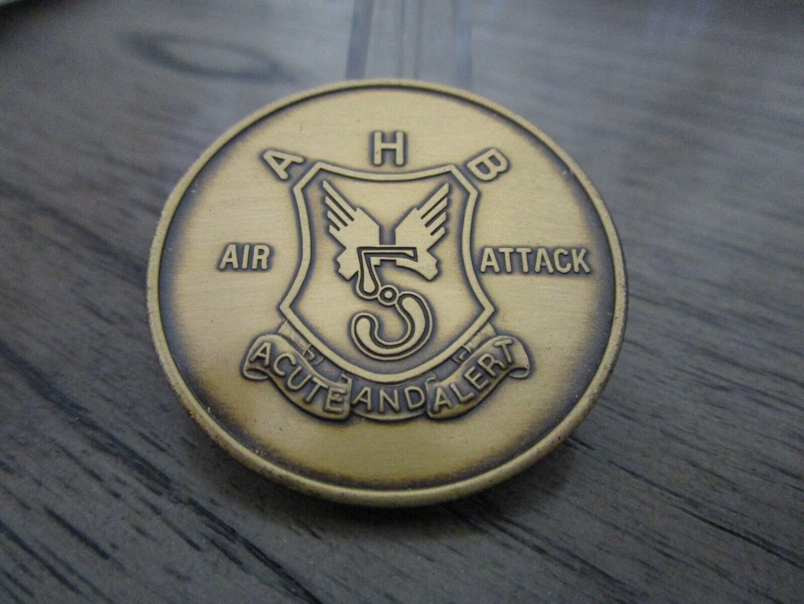 US Army 5th Assault Helicopter Battalion Air Attack Challenge Coin ...