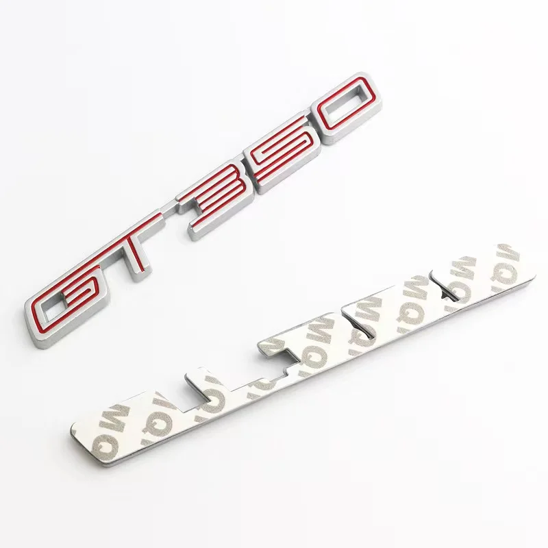 3D GT350 GT 350 Letter Logo Car Stickers and Decals For Shelby GT500 ...