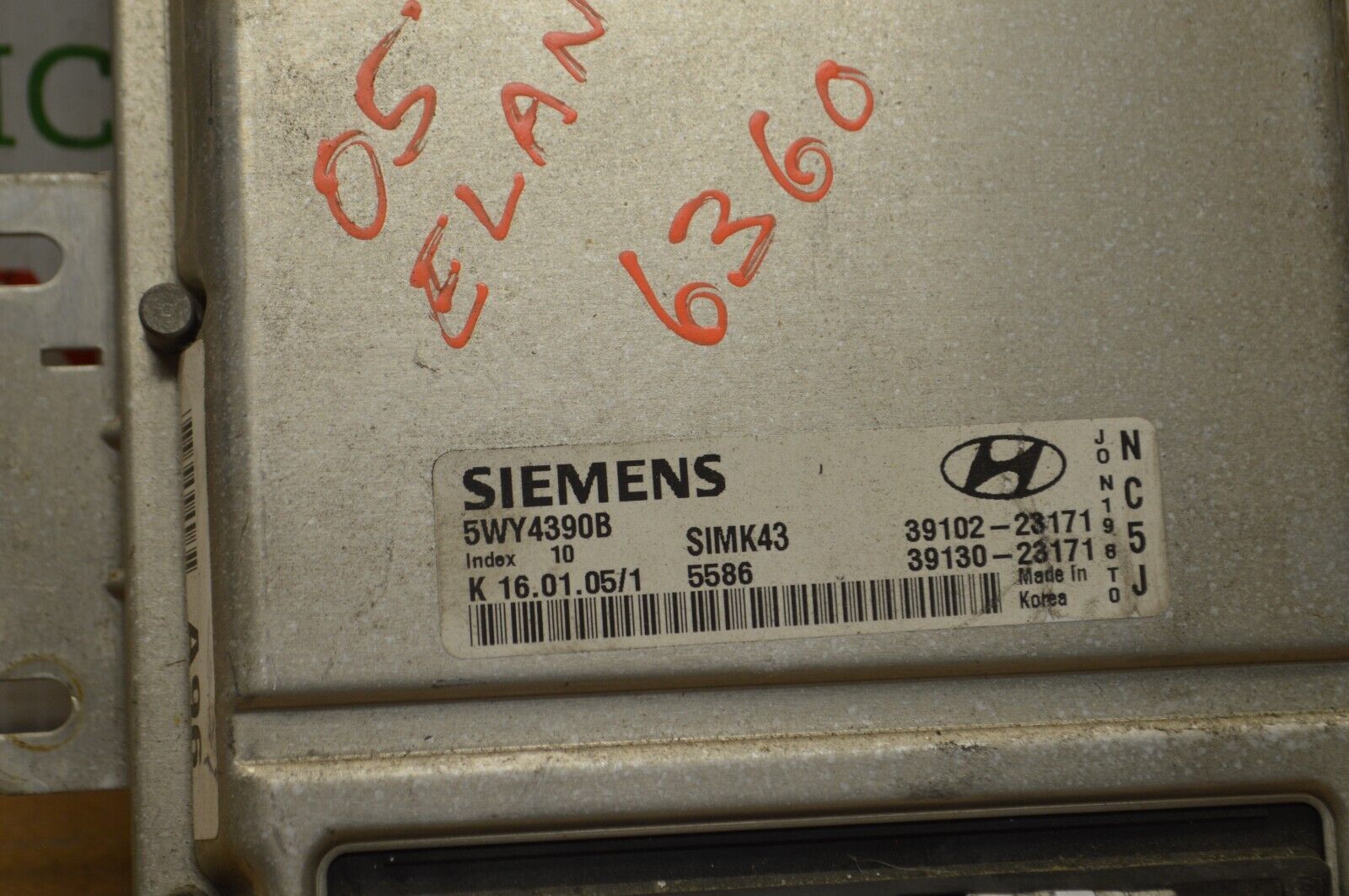 2004-06 Hyundai Elantra Engine Control Unit and similar items